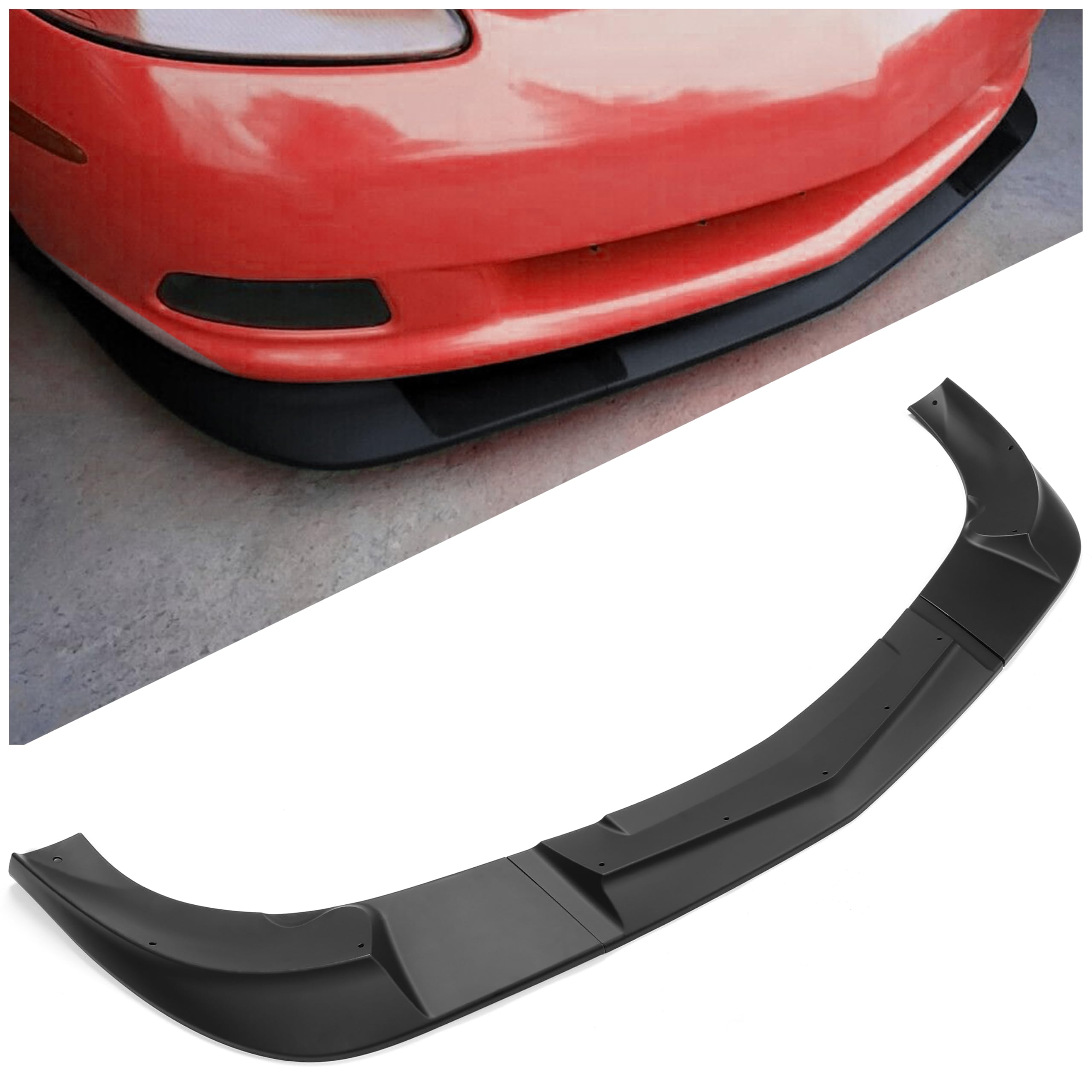 C6 Corvette Front Splitter Lip C6 Corvette (2005-2013) Base Model Front ...
