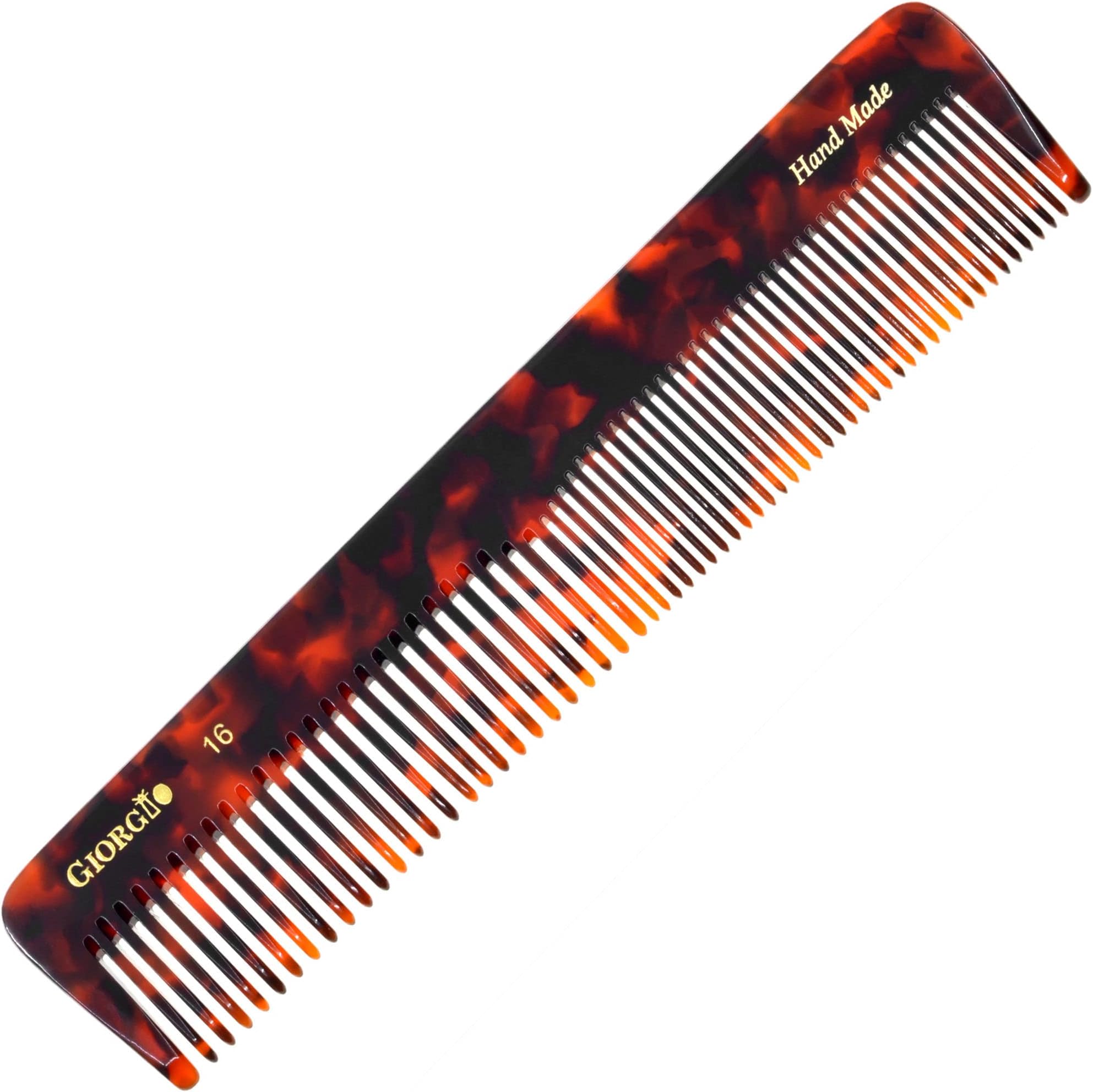 Amazon.com : Giorgio G16 Fine Tooth Comb and Wide Tooth Comb Detangler ...