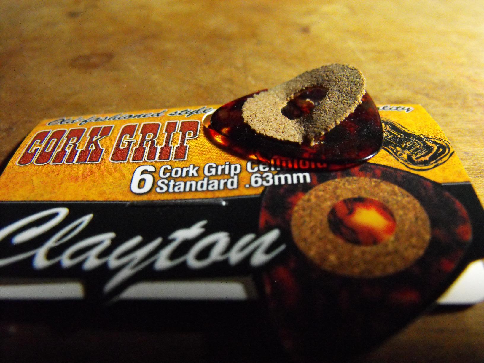 Amazon.com: Clayton Picks Cork Grip CG50/6 Guitar Picks : Musical ...