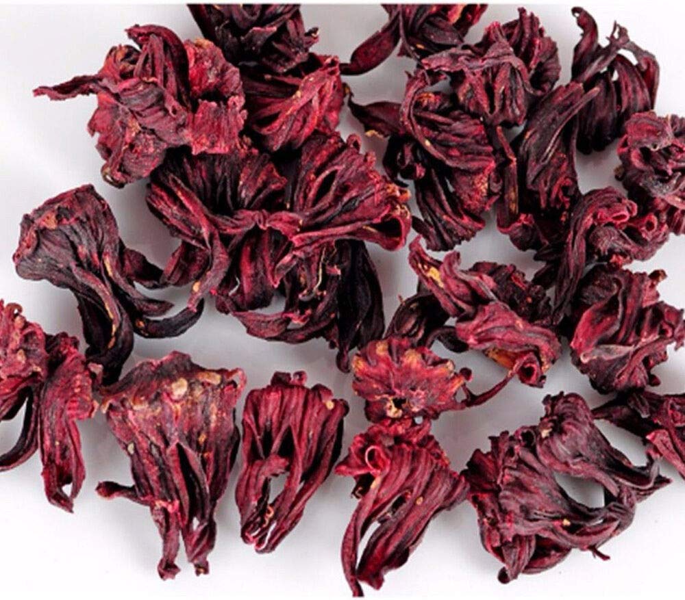 Amazon.com : Organic Dried Flower Rosella Roselle Hibiscus Sabdariffa ...