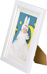 Amazon | ハクバ HAKUBA 額縁 MM-01 2L 木製 スタンド付 ホワイト FWMM01-WT2L | 額縁・パネル 通販