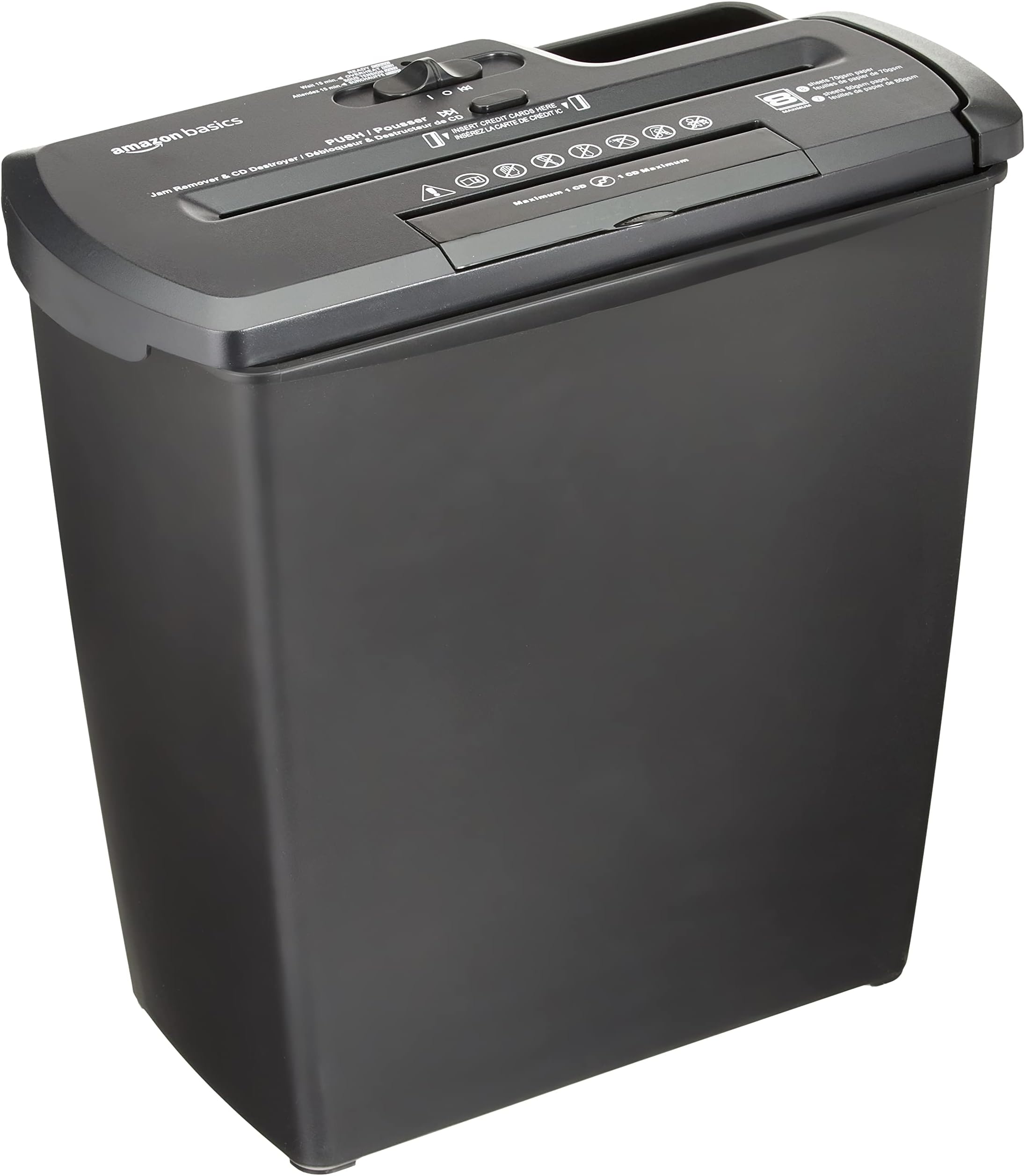 Amazon.com : Amazon Basics Shredder Paper and Credit Cards 8 sheets ...