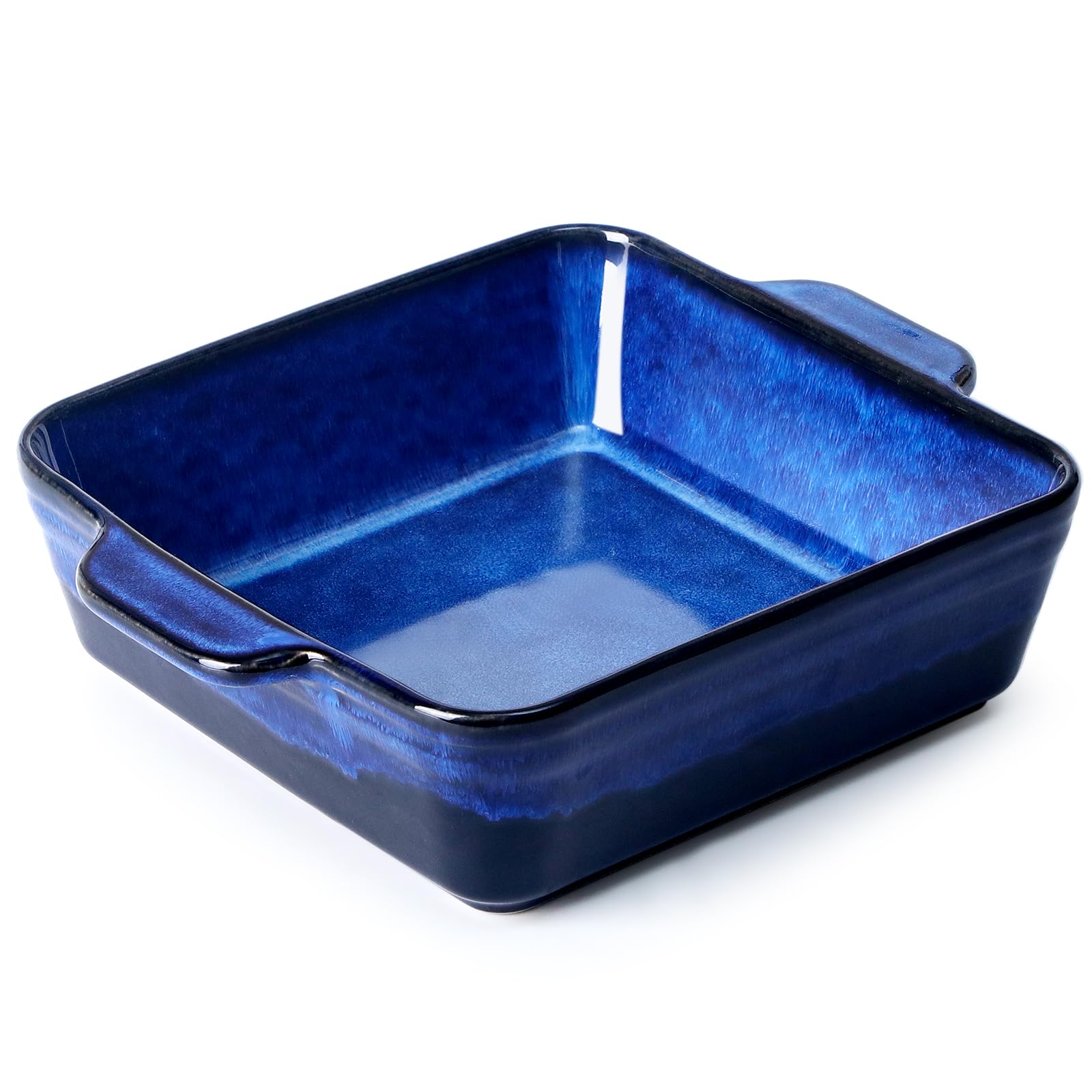 Amazon.com: 2L Ceramic Baking Dish Oven Safe, 8.6in Square Porcelain ...