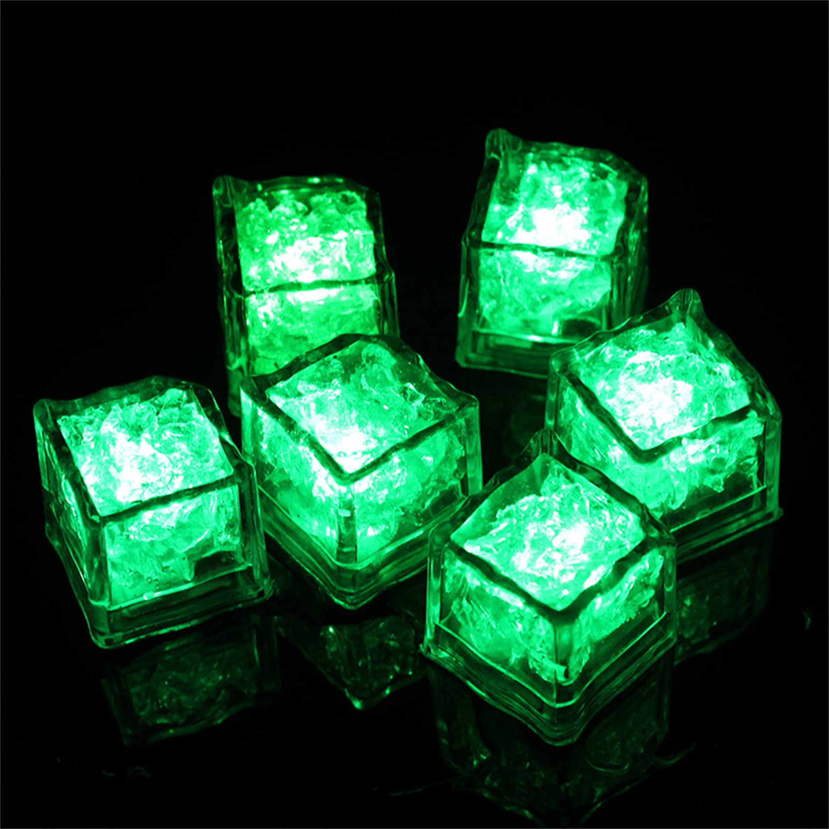 Submersible Led Ice Cube 12Pcs Waterproof LED Ice Cube Multi Color