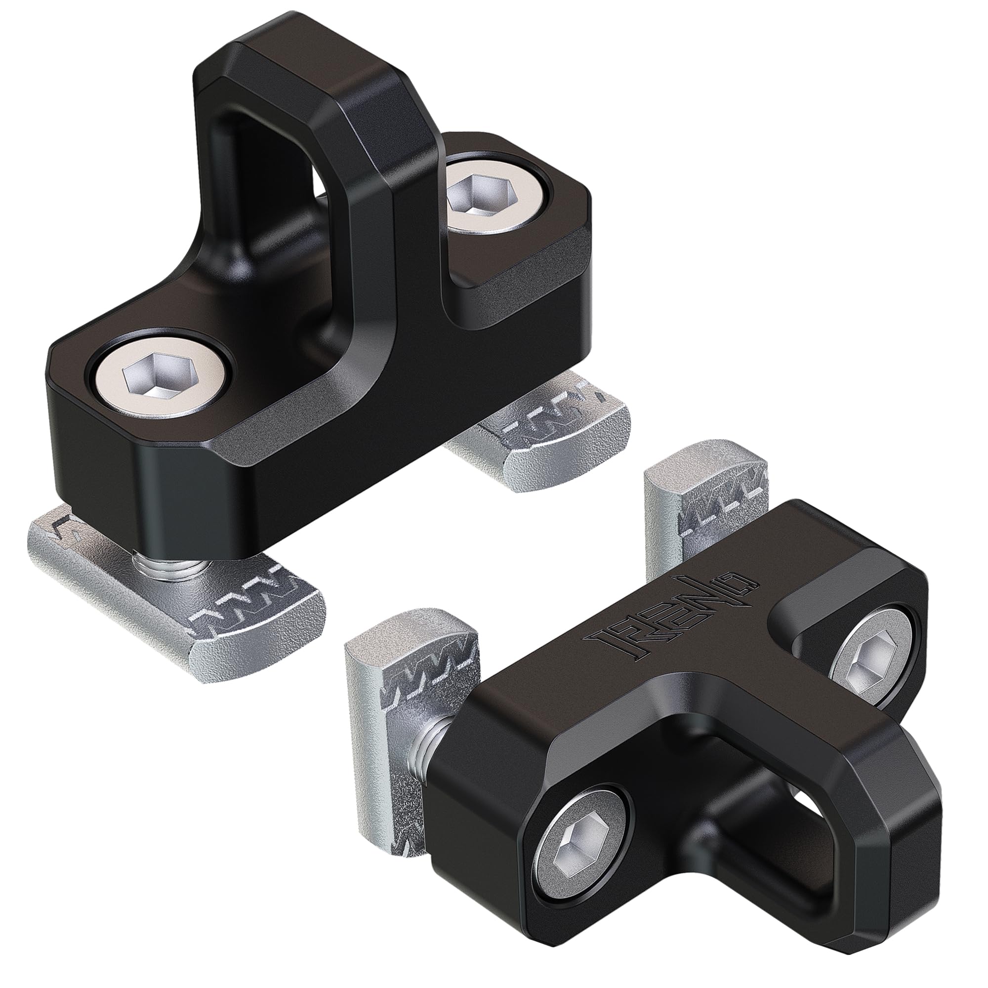 Snapklik.com : RENO Tie Down Anchors, Aluminum Bed Rail Cleats For ...