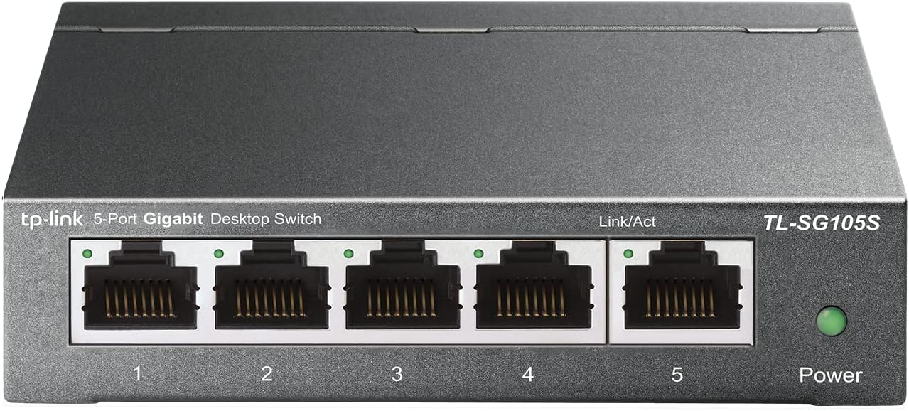 Amazon.com: NETGEAR 5-Port Gigabit Ethernet Unmanaged Switch (GS305 ...