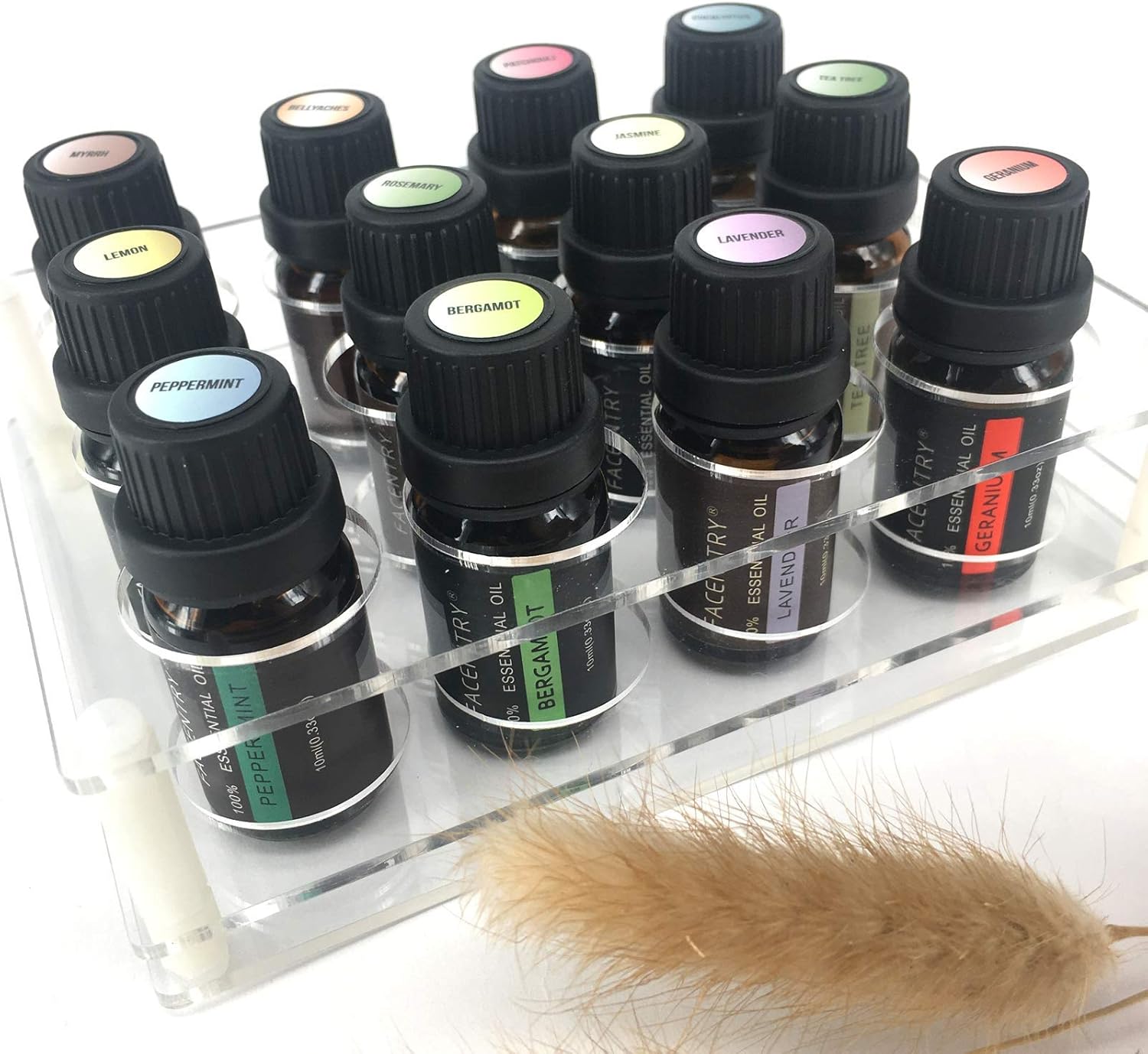 Organizer Essential Oil Bottle Holder, Shelf Storage Rack Display Stand ...