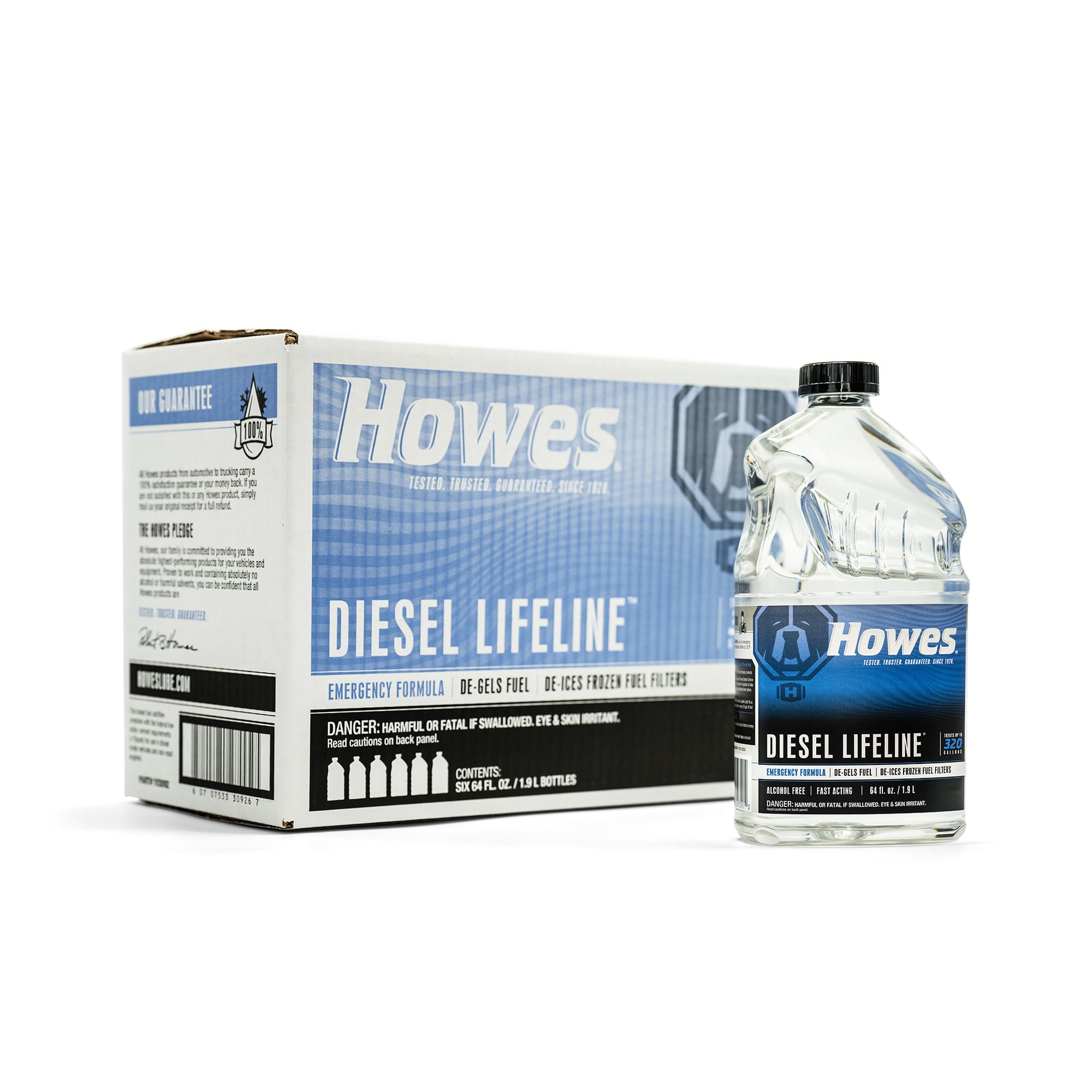 Amazon.com: Howes Diesel Lifeline 64-ounce Emergency Formula, De-Gels ...