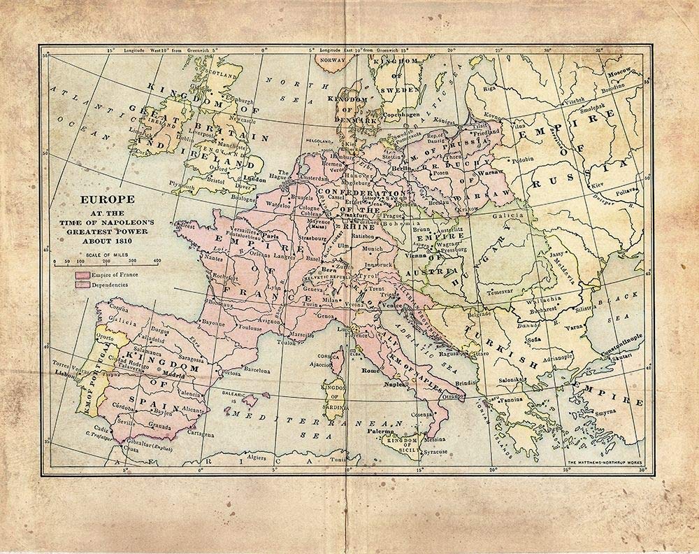 Napoleon Empire Map Age Of Napoleon Timeline | Timetoast Timelines