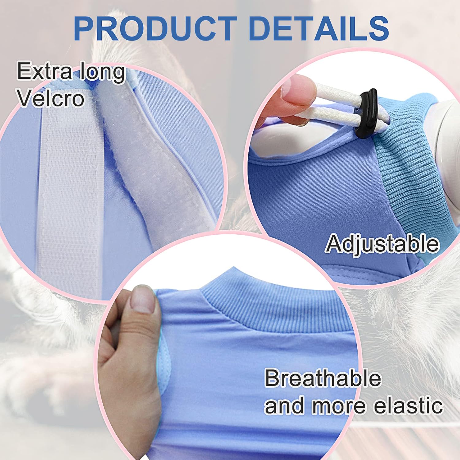 Yunzen 1 Piece Clothing Cat Bodysuit After Surgical Castration Cat ...