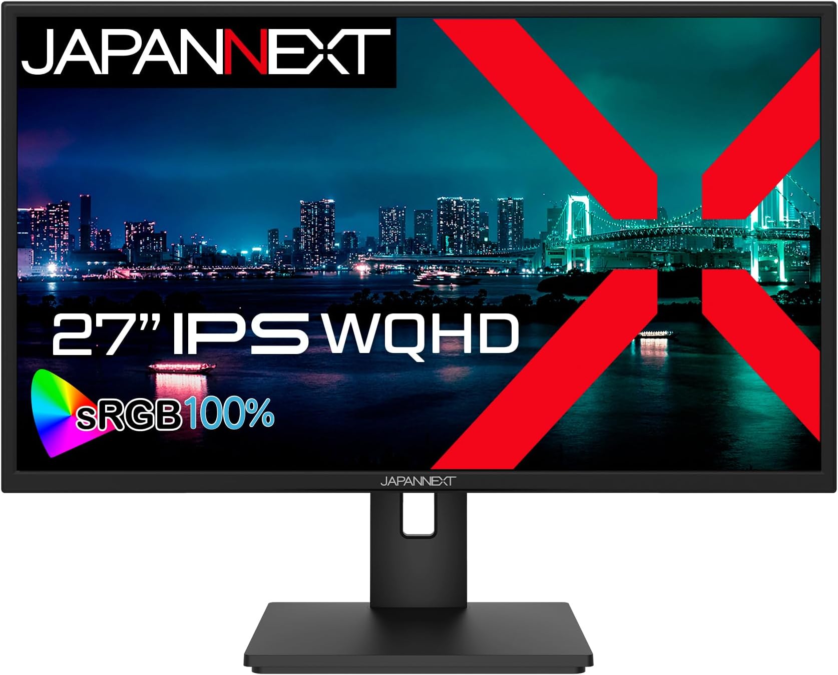 Amazon.co.jp: JAPANNEXT 27インチ モニター WQHD 2560x1440解像度 IPS ディスプレイ (KVM ...