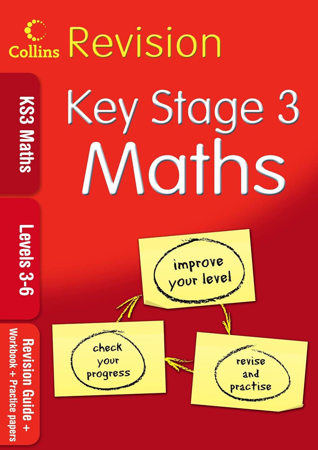 Amazon | KS3 Maths L3-6: Revision Guide + Workbook + Practice Papers ...
