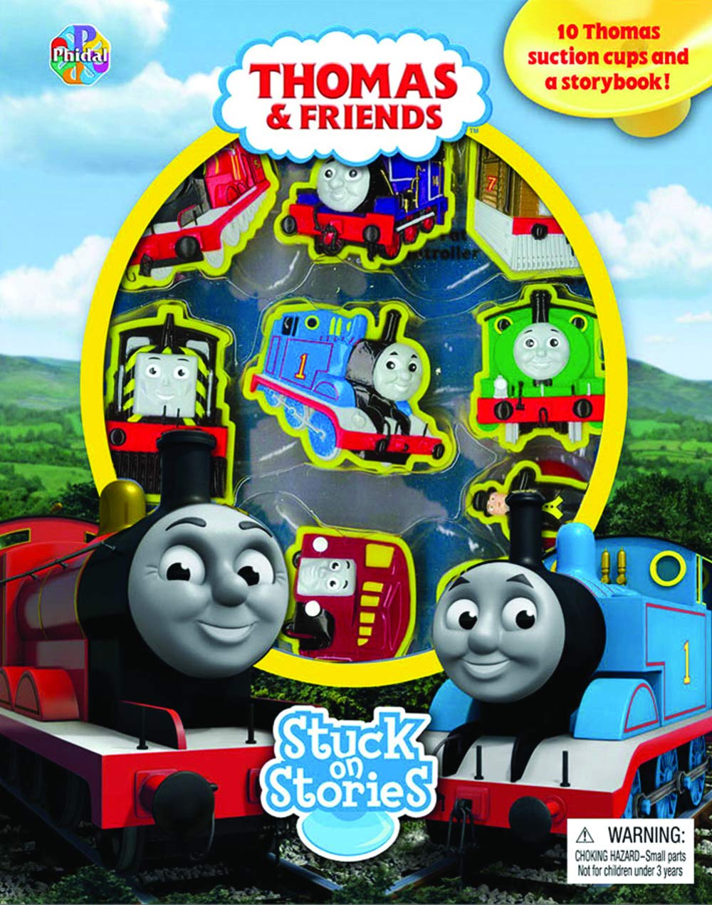 Thomas & Friends Stuck on Stories including 10 Suction Cups and a ...