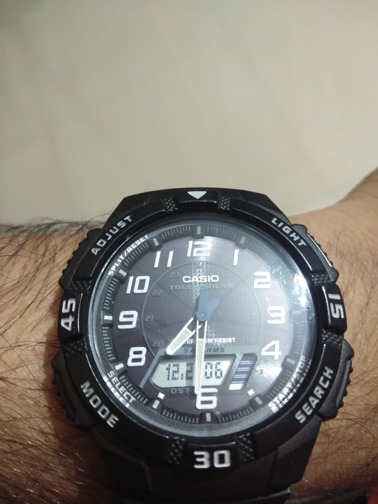 Casio Youth Series Analog-Digital Black Dial Men's Watch - AQ-S800W ...