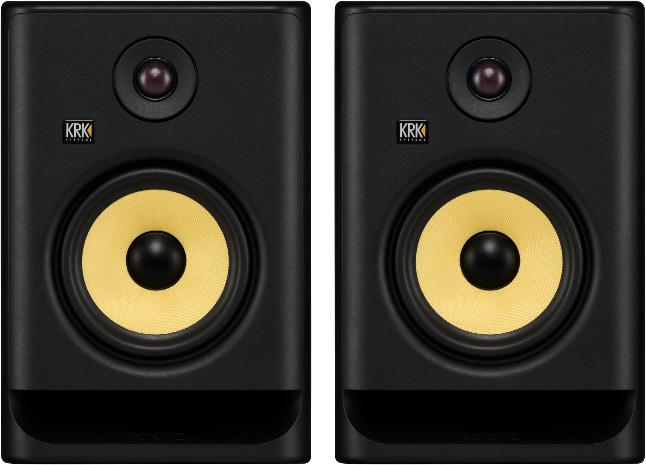 Amazon.com: KRK RP7G5 ROKIT 7 Generation Five 7" Powered Studio Monitor ...