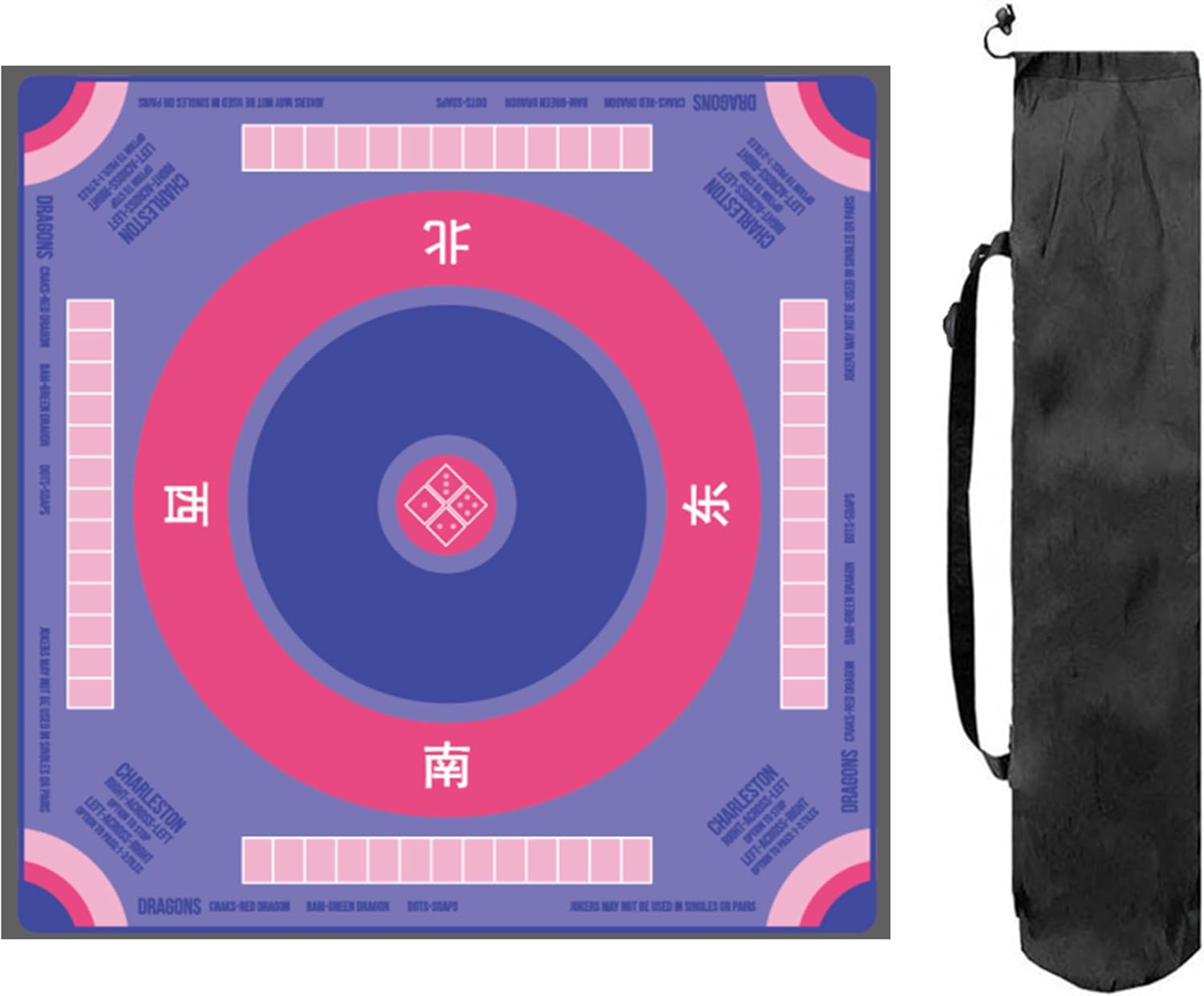 Amazon.com: ARefugen Mahjong Mat for Table - 31.5Inch Waterproof Non ...