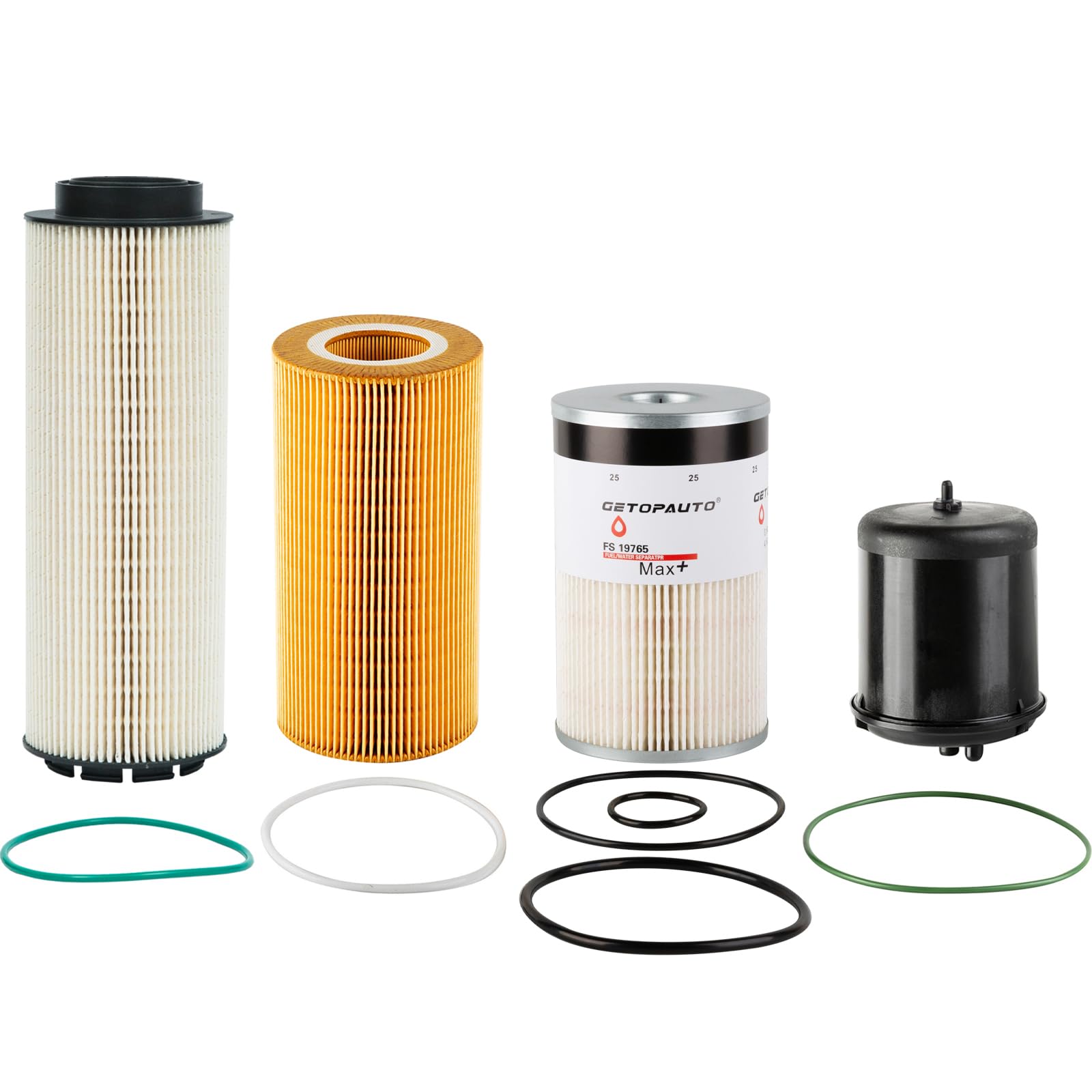 Amazon.com: GETOPAUTO 2277129 Fuel Water Separator Filter,1948921 Oil ...