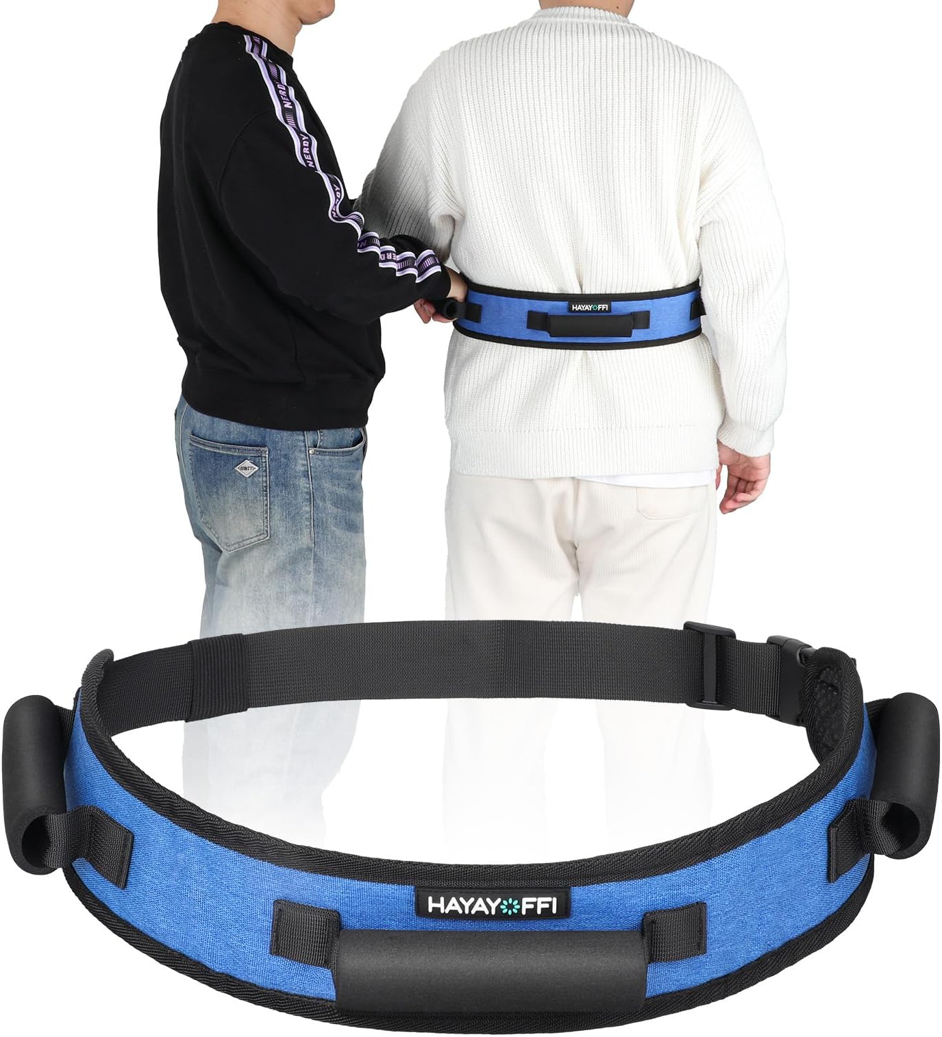 Amazon.com: Patient Aid Two Handled Patient Transfer Handling Belt ...