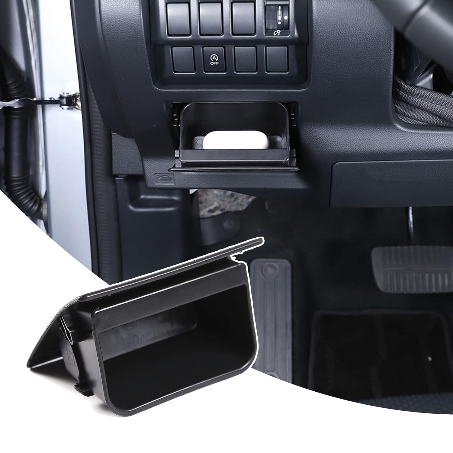 Amazon.com: HIRUFAIT Fuse Box Coin Container Hidden Storage Tray ...