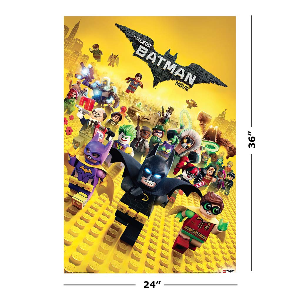 Batman Lego Movie Poster