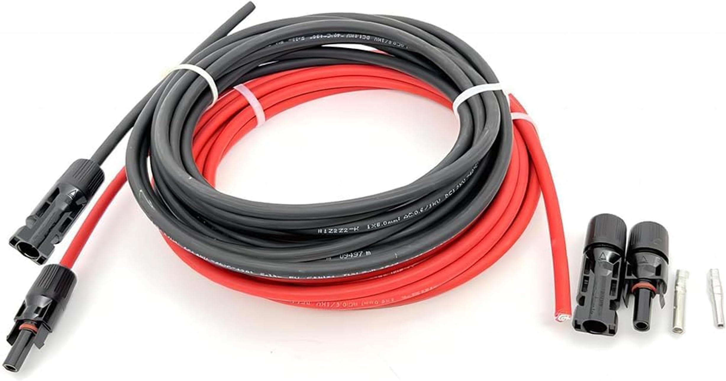 Amazon.com: 10AWG Solar Panel Extension Cables Solar Adaptor Cable with ...