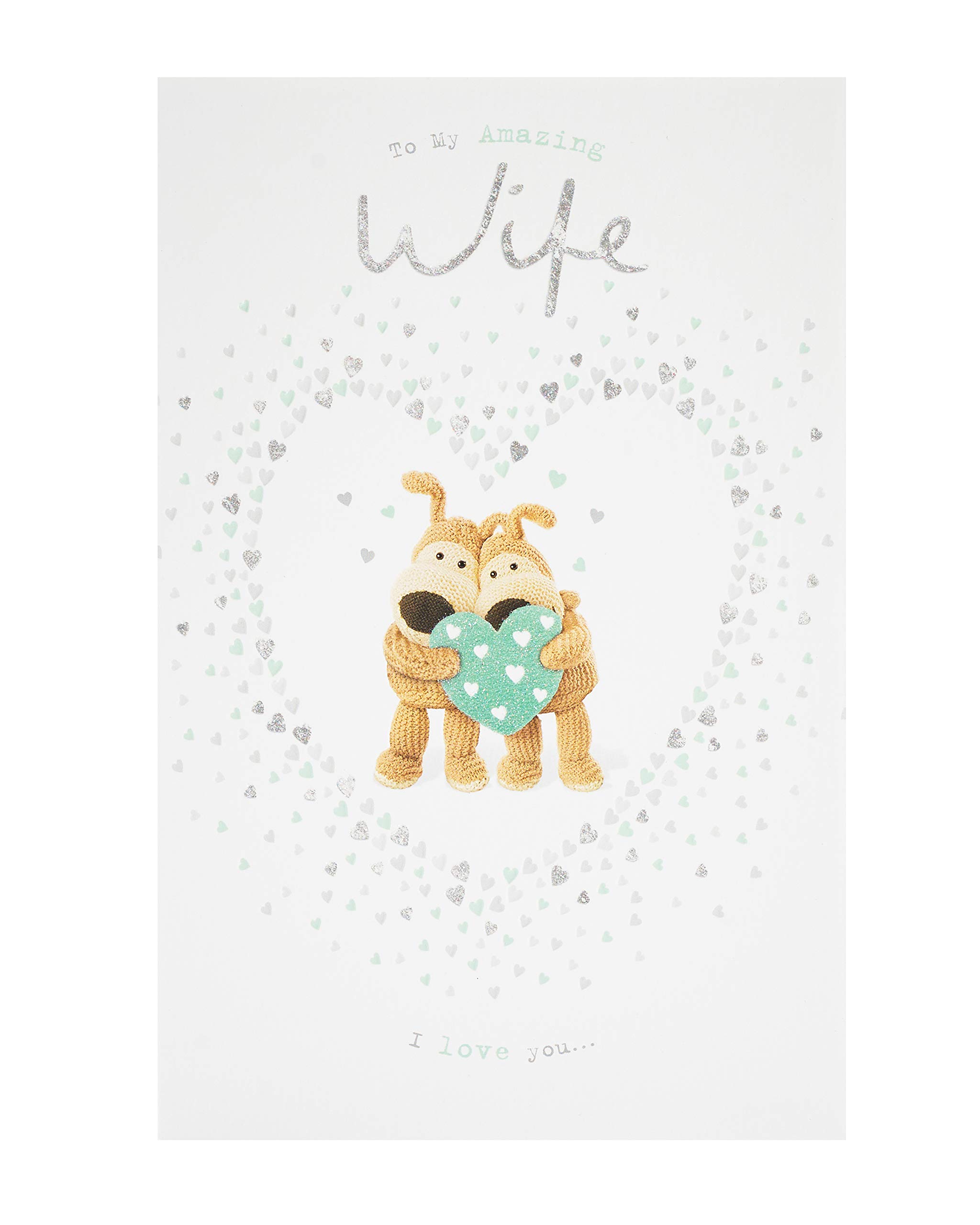Buy Boofle Wife Wedding Anniversary Card Anniversary Card For Her 