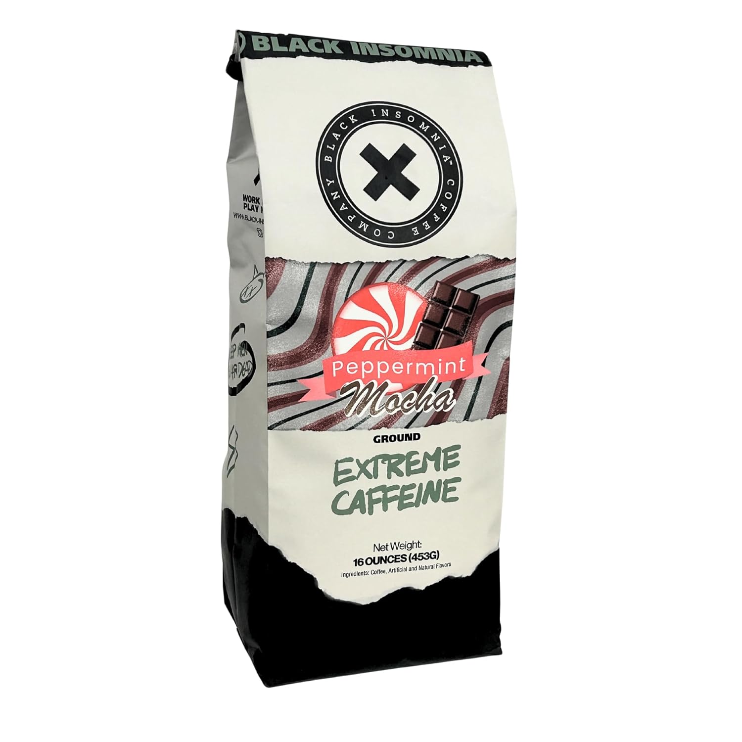 Amazon.com : Black Insomnia Extreme Caffeine Coffee - World's Strongest ...