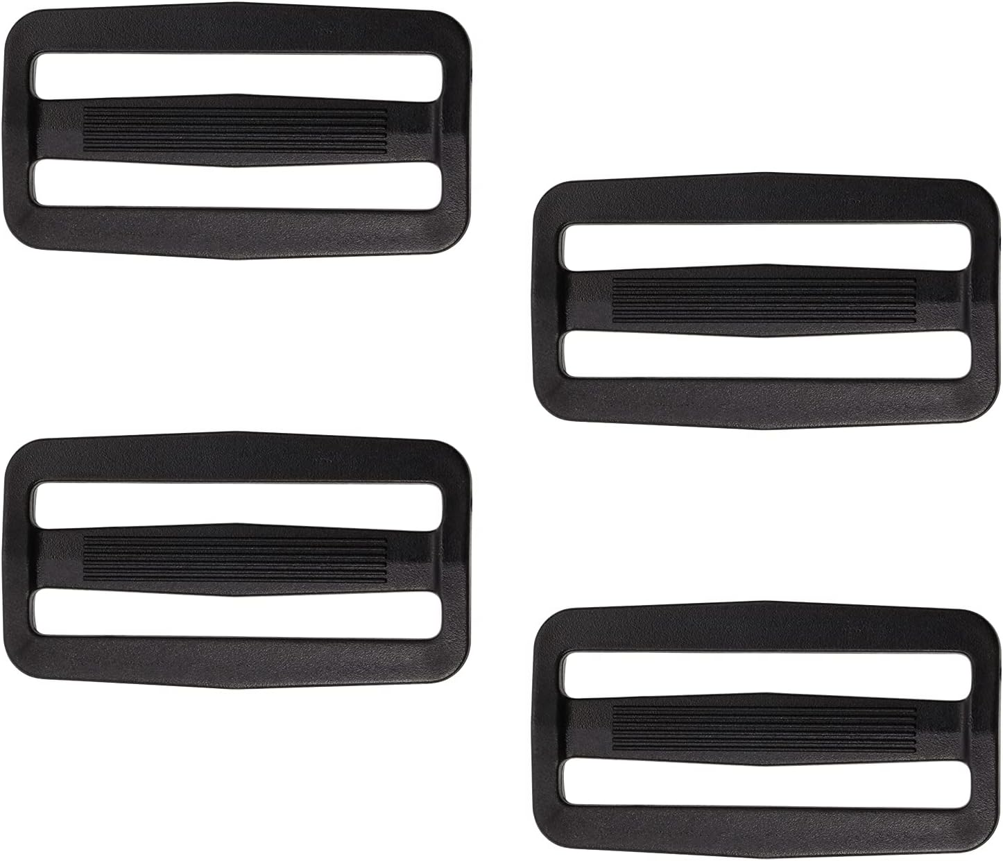 Amazon.com: Shapenty Plastic Tri-glide Slides Button Fasteners ...