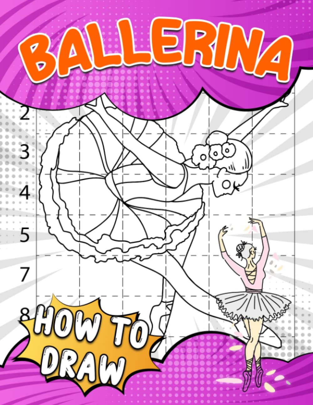 How To Draw Ballerina: Easy Guide Morden Dance Book to Drawing | For ...