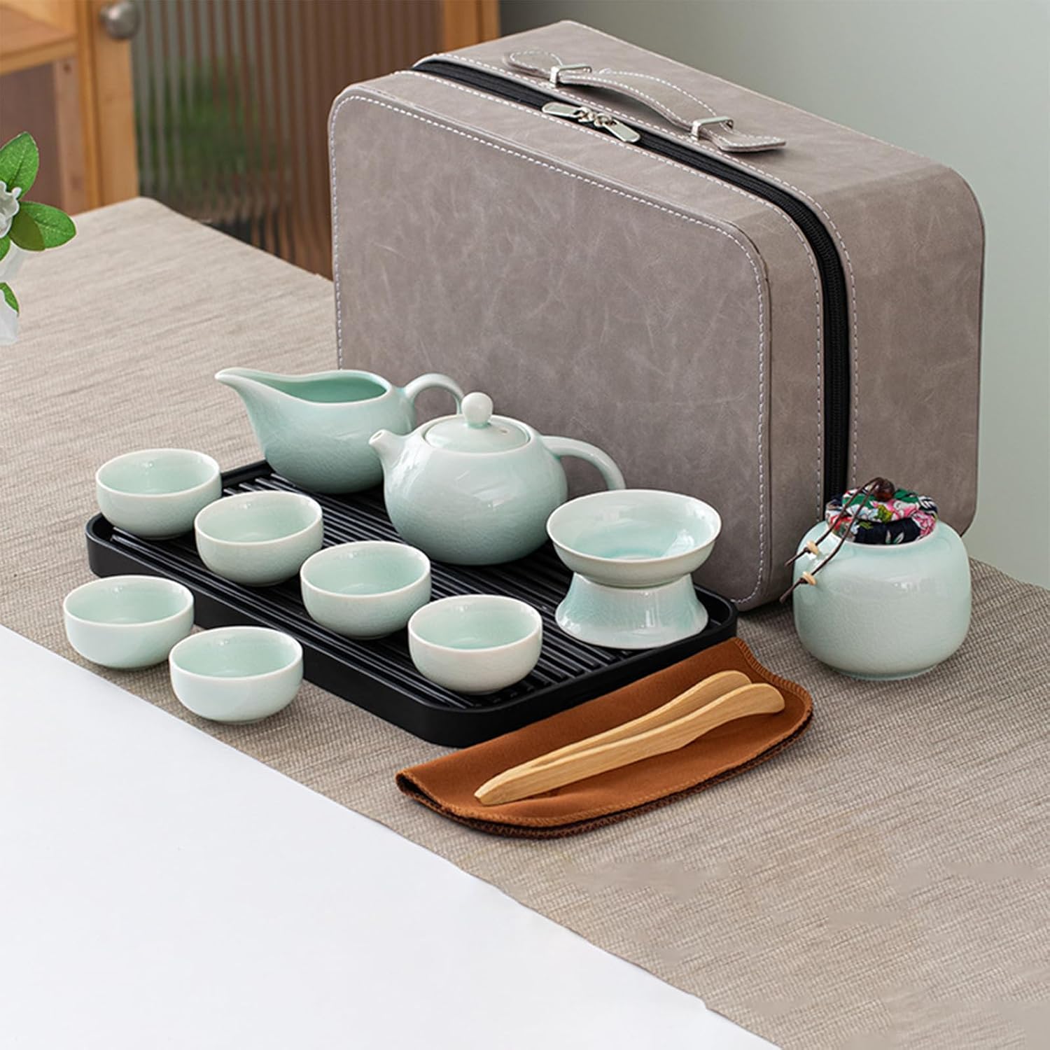 Amazon.com | Japanese Tea Set,Chinese Gongfu Tea Set with Teapot ...
