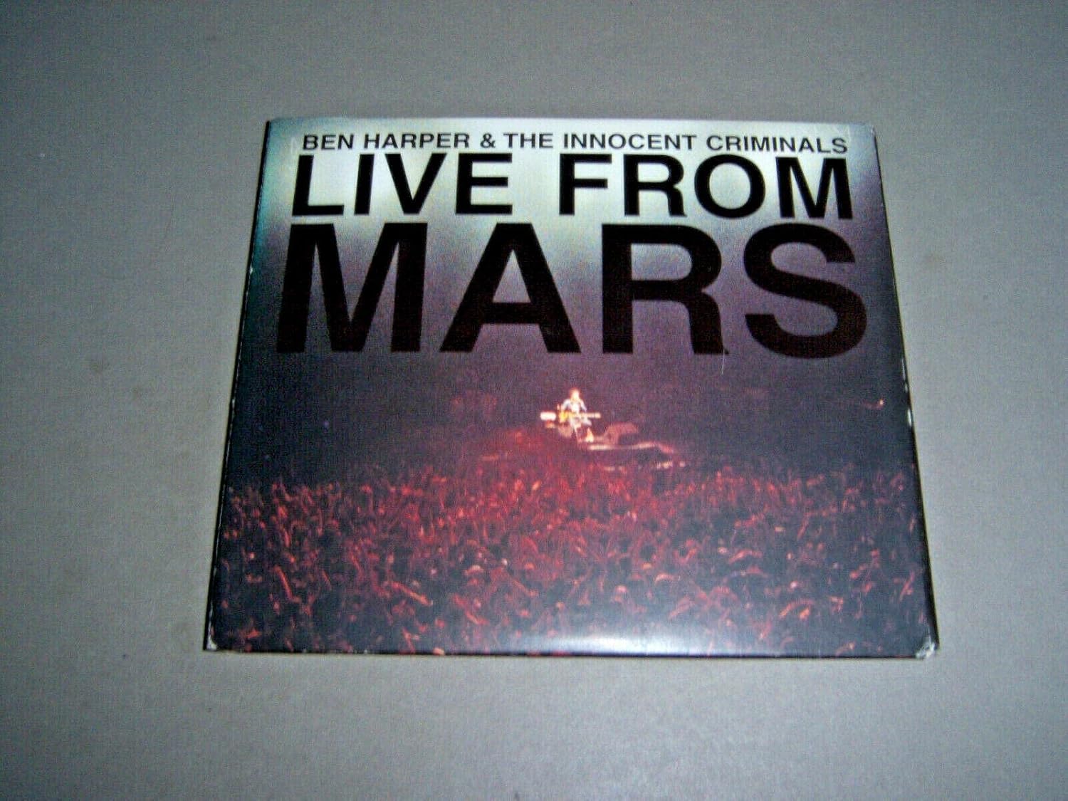 Live from Mars by Harper, Ben Live edition (2001) Audio CD - Harper ...
