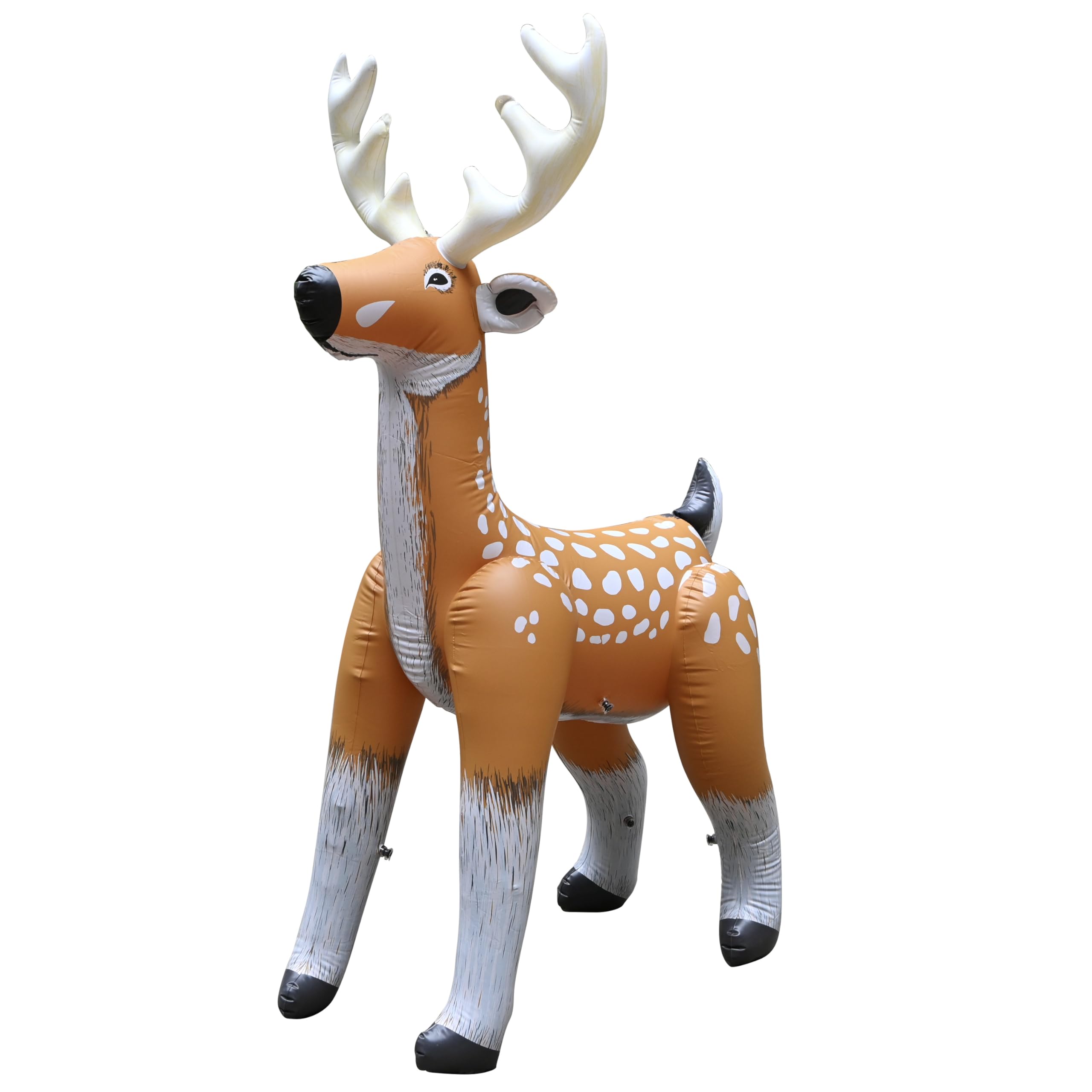 Snapklik.com : Jet Creations Inflatable Standing Deer Reindeer ...