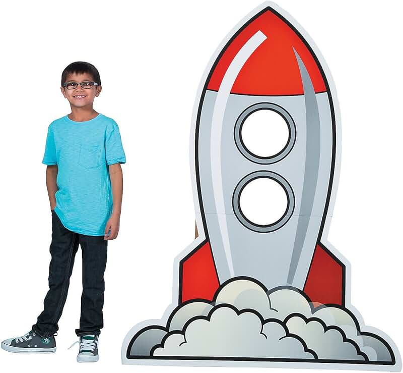 Amazon.com: cardboard rocket ship