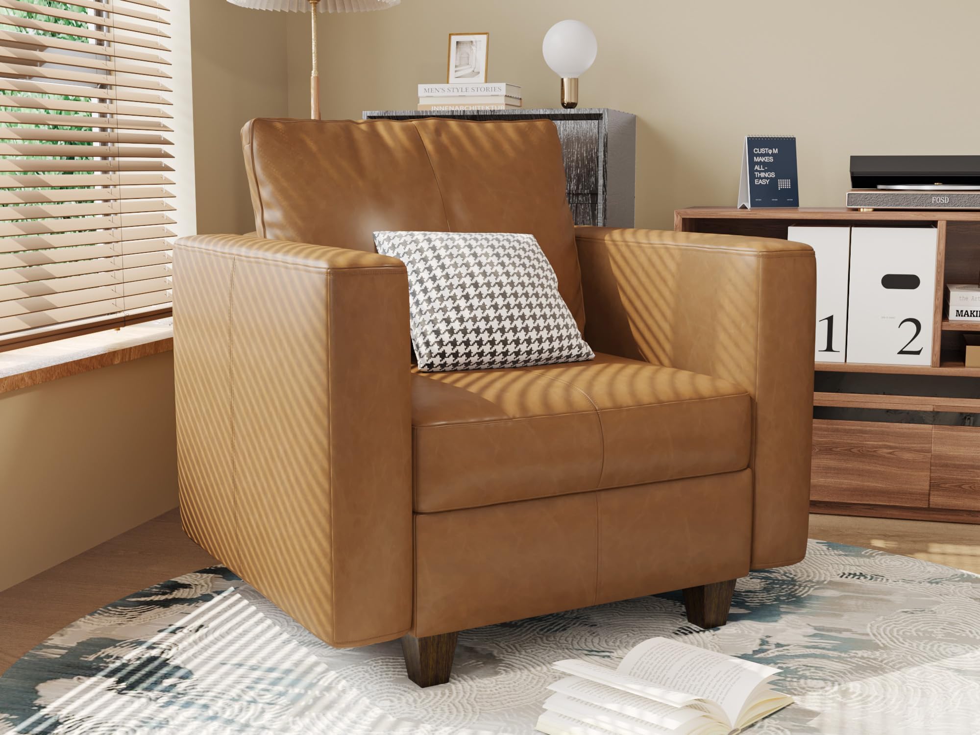 Amazon.com: EASE MOOSE Modular Sectional Accent Chair with Storage Seat ...