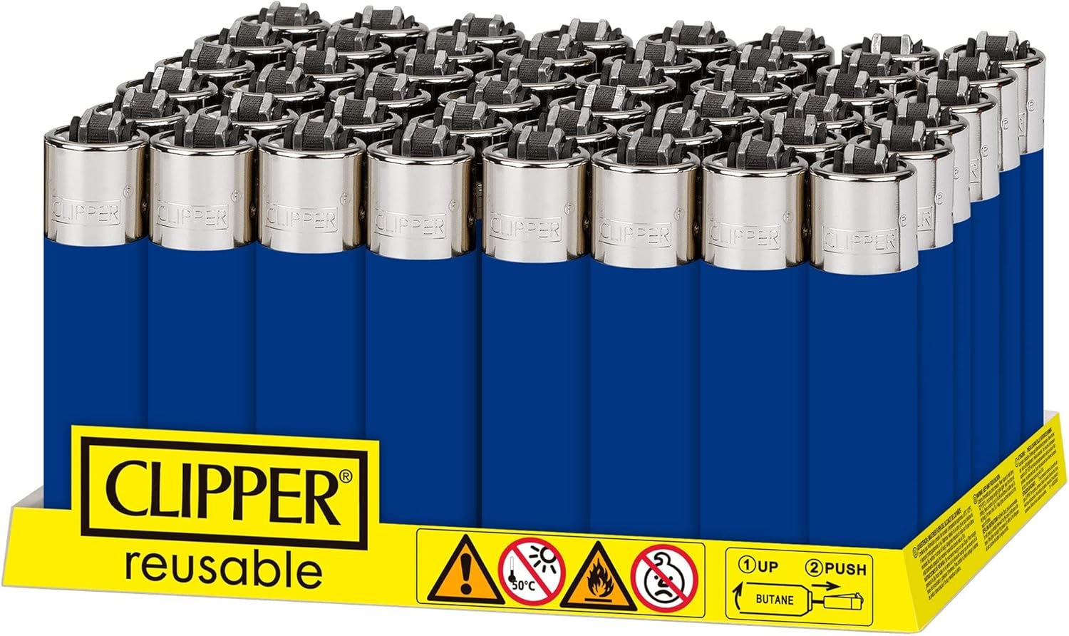 Amazon.com: Clipper - Classic Large Reusable Lighter - Iconic Premium ...