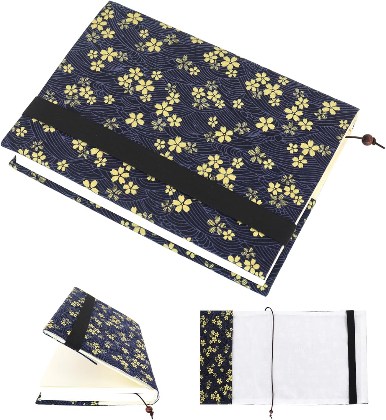 Amazon.com: APLUFINE Reusable Book Cover with Magnet Closure ...