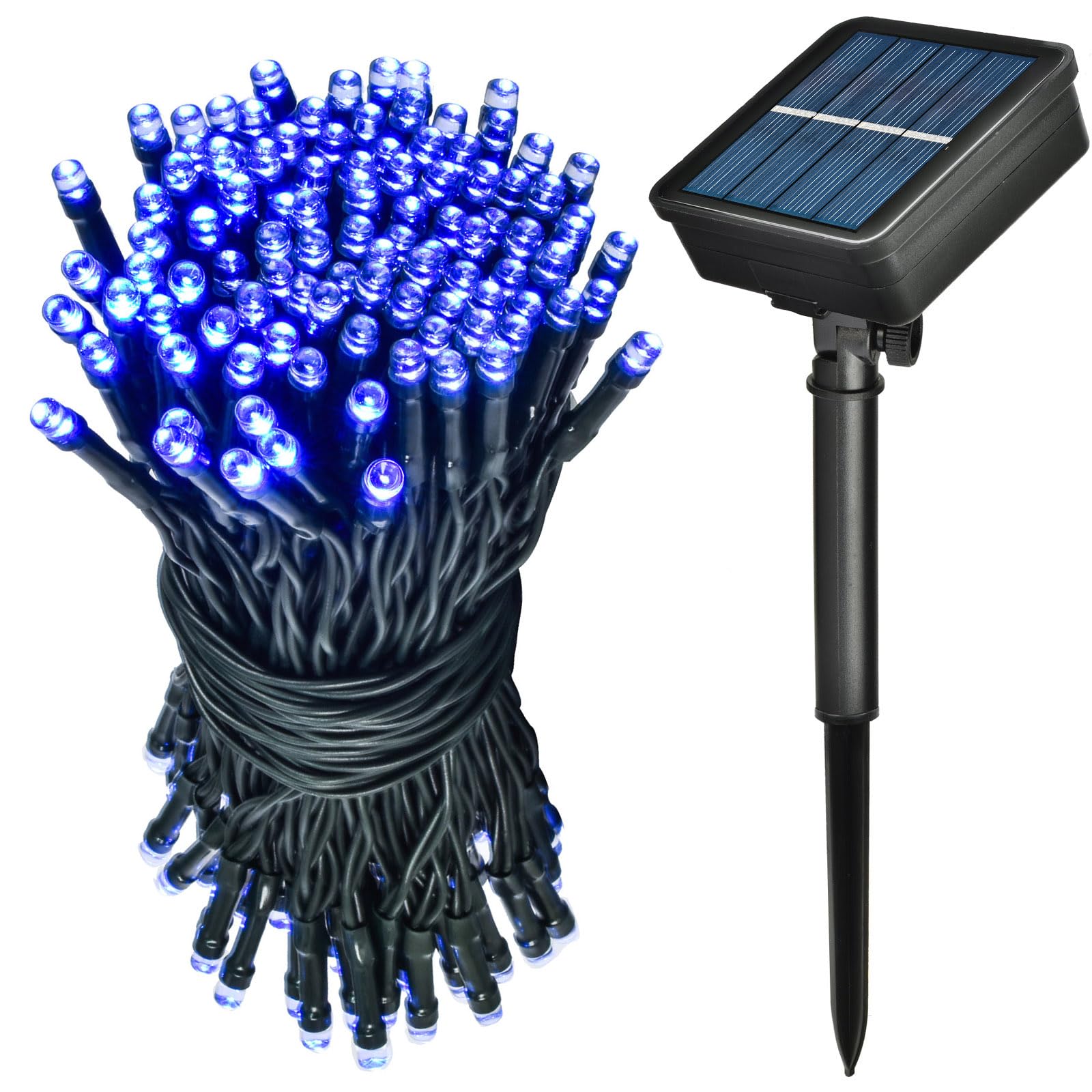 Amazon.co.jp: Fkstyle LED ソーラー イルミネーション 屋外 クリスマス 100球 200球 500球 ガーデンライト ソーラー充電 飾り 電飾 [並行輸入品 ...