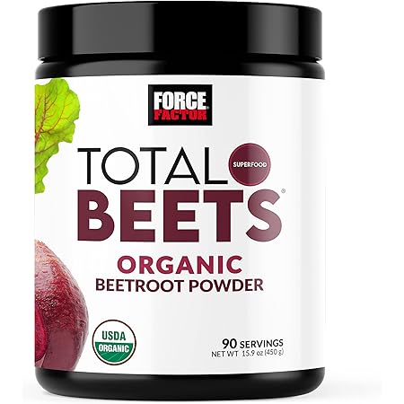 Amazon.com: Force Factor Total Beets Organic Beetroot Powder Superfood ...