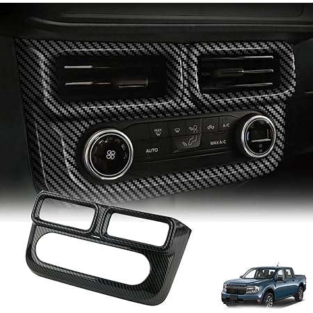 Amazon.com: PACEWALKER Carbon Fiber Center Console Vent Decoration ...