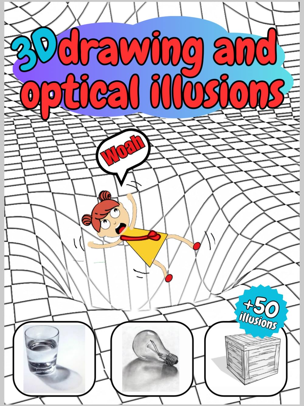 3d drawing and optical illusions for kids: How to Draw Optical ...