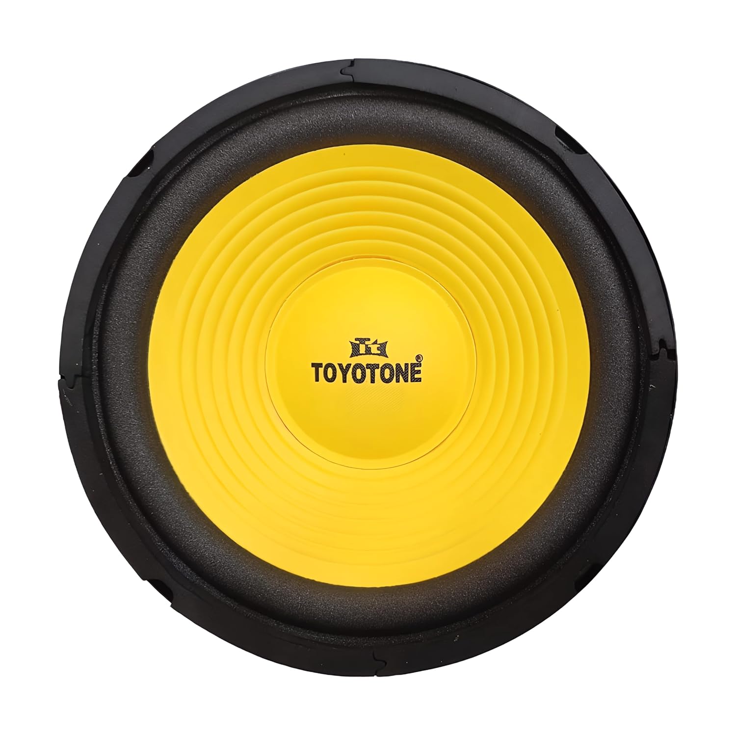 TOYOTONE 8" Inch Rainbow Yellow Stereo HI-FI Woofer Speaker | Copper ...
