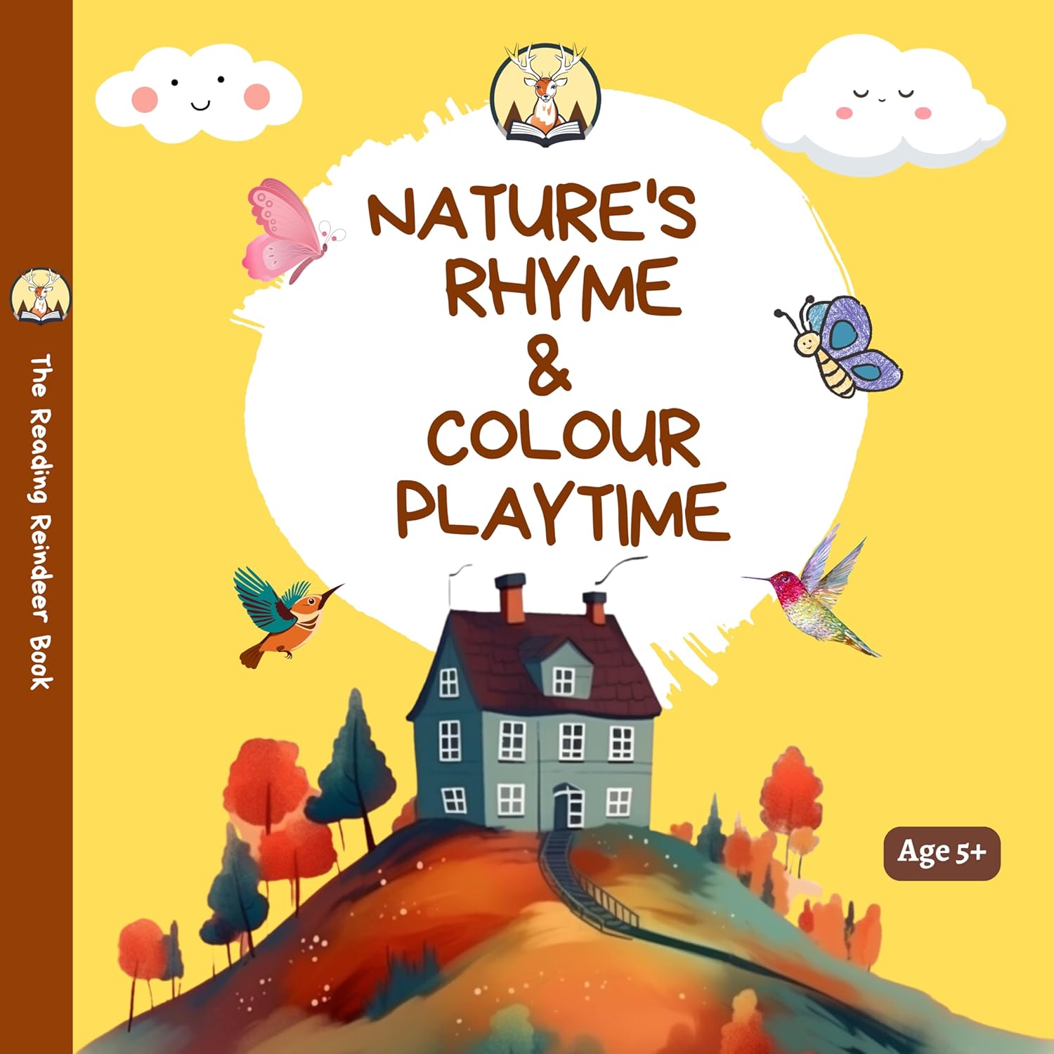 Nature's Rhyme & Colour Playtime: A Nature Colouring Book for Kids (A ...