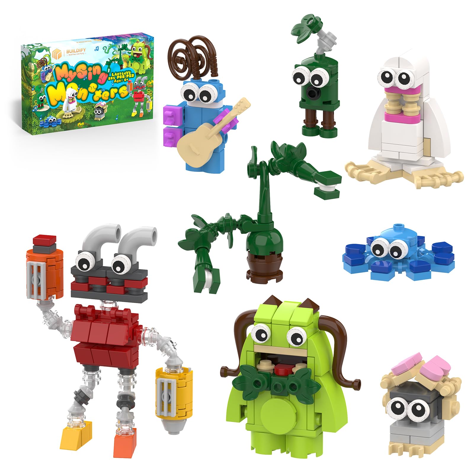 8-in-1 Sing Monsters Toe...B0C1ZH9PQ4 | Encarguelo.com.ec