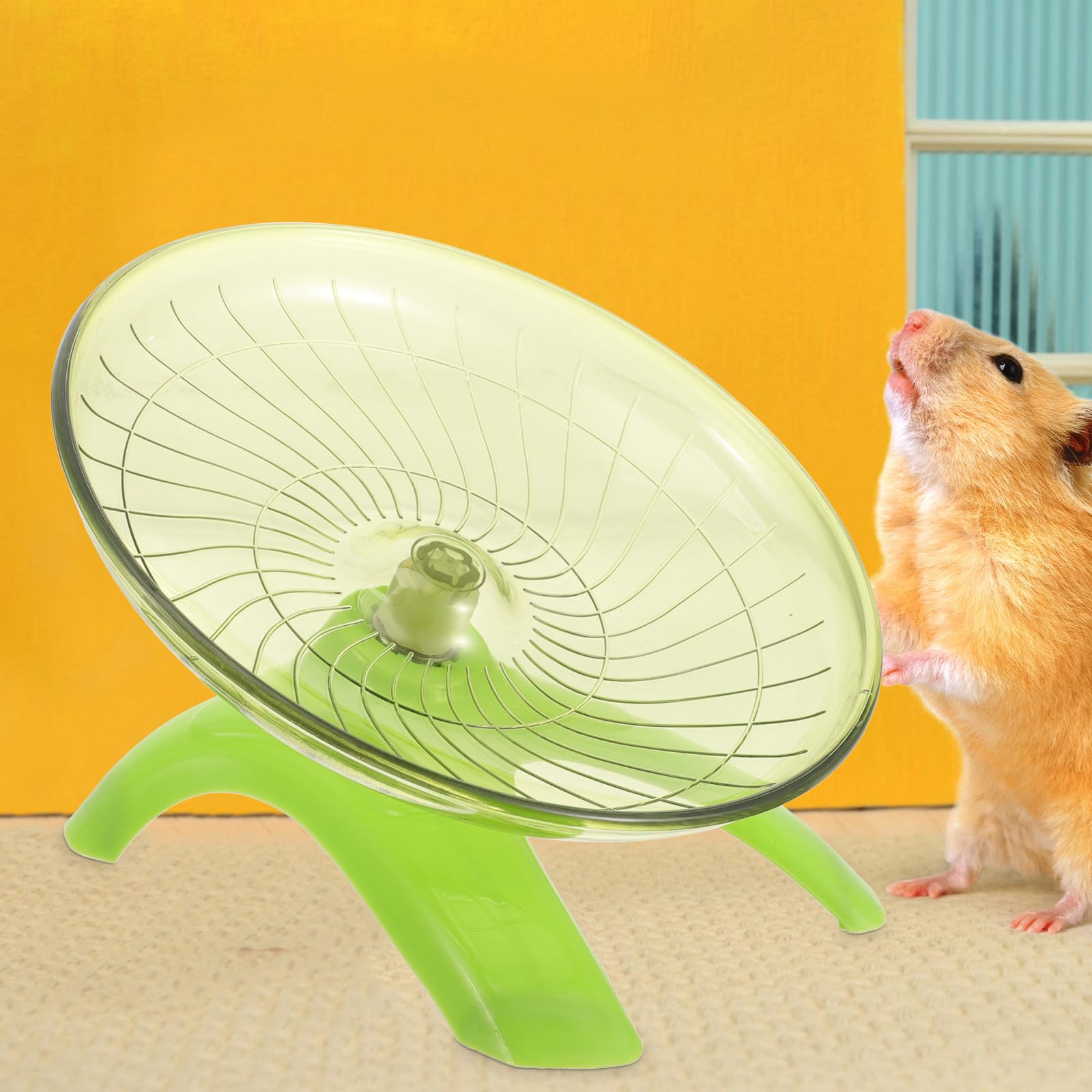 Small Animal Exercise Wheel POPETPOP - Silent Hamster Wheel For Guinea ...