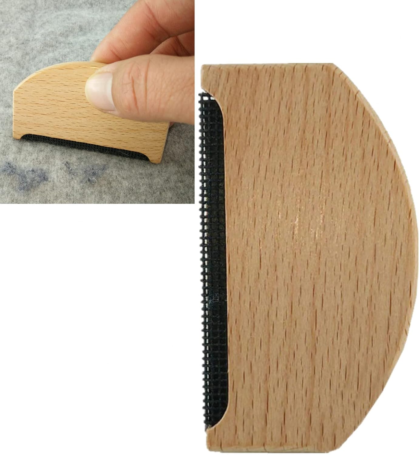 Amazon.com: Comfy Wood Cashmere & Fine Wool Comb for De-Pilling ...