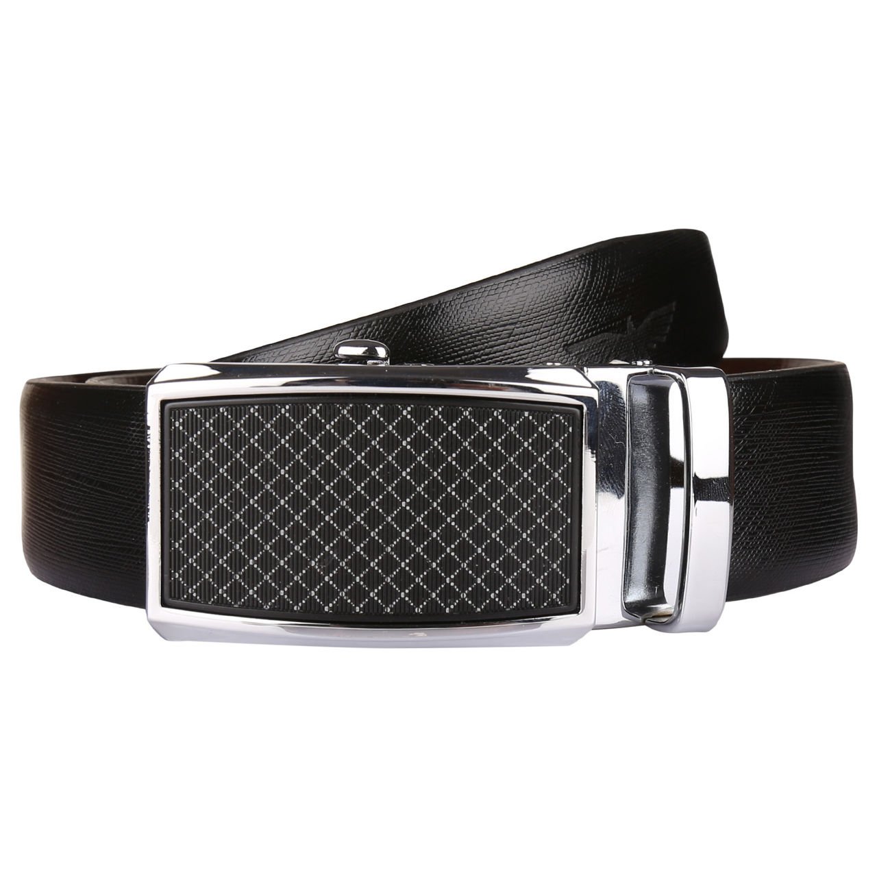 Buy PARK AVENUE Reversable-Auto Lock Buckle-35Mm Leather Belt at Amazon.in