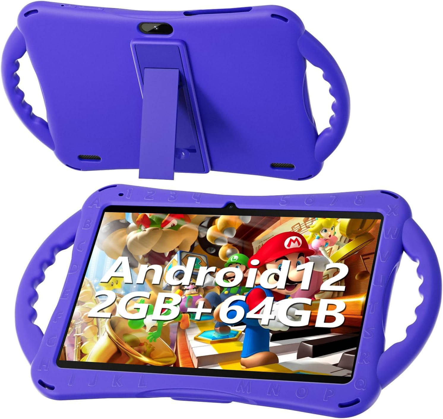 Amazon.com : SGIN Android 12 Tablet for Kids, 2GB RAM 64GB ROM, 10 Inch ...