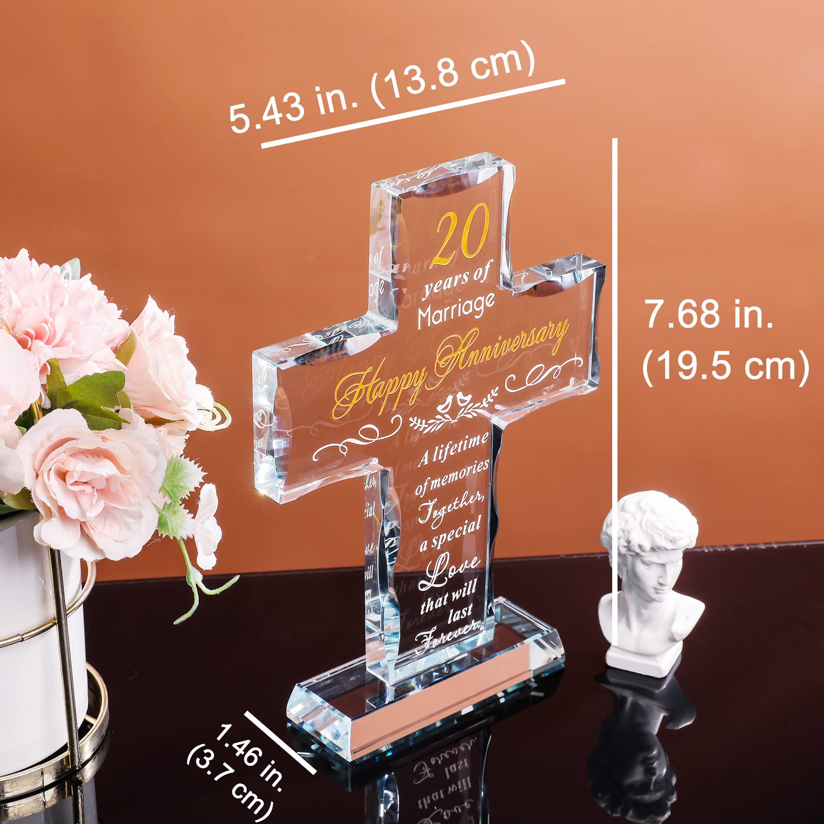 Snapklik.com : 20th Anniversary Religious Gifts For Couple, Laser ...