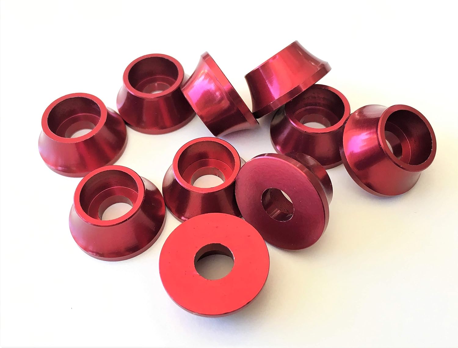 Amazon.com: M6 Curved Side Beauty Washer 10pcs Anodized Aluminum Detail ...