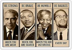 Amazon.com: Barack Obama, Martin Luther King Jr, Nelson Mandela ...